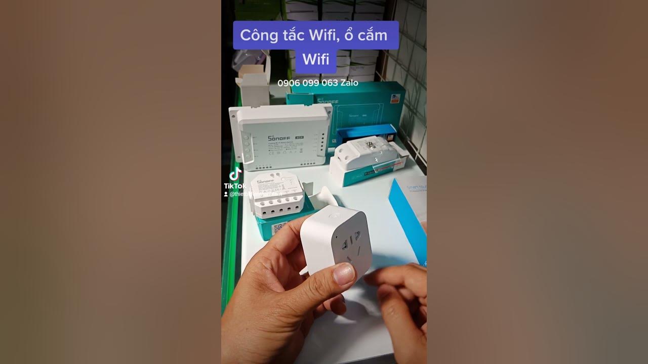Công tắc Wi-Fi 1 ngõ ra, 2 ngõ ra, 4 ngõ ra. Ổ cắm Wi-Fi, công tắc cảm ứng âm tường Wi-Fi. - YouTube