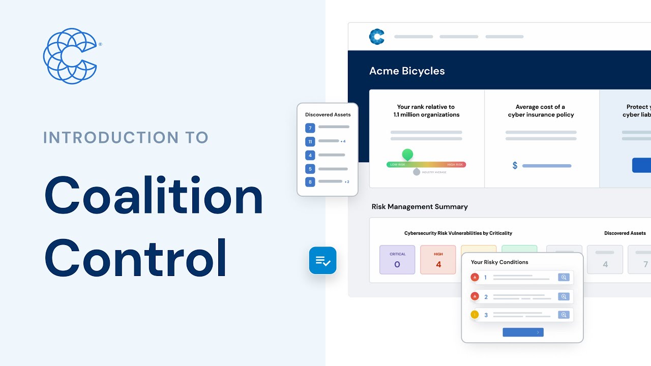 Introducing Coalition Control: Cyber Risk Management Platform - YouTube