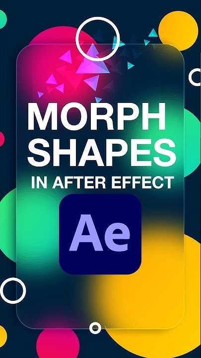 Morph Shapes & Logos to Any Object in After Effects | @Loreofanimation | Tips & Tricks - YouTube
