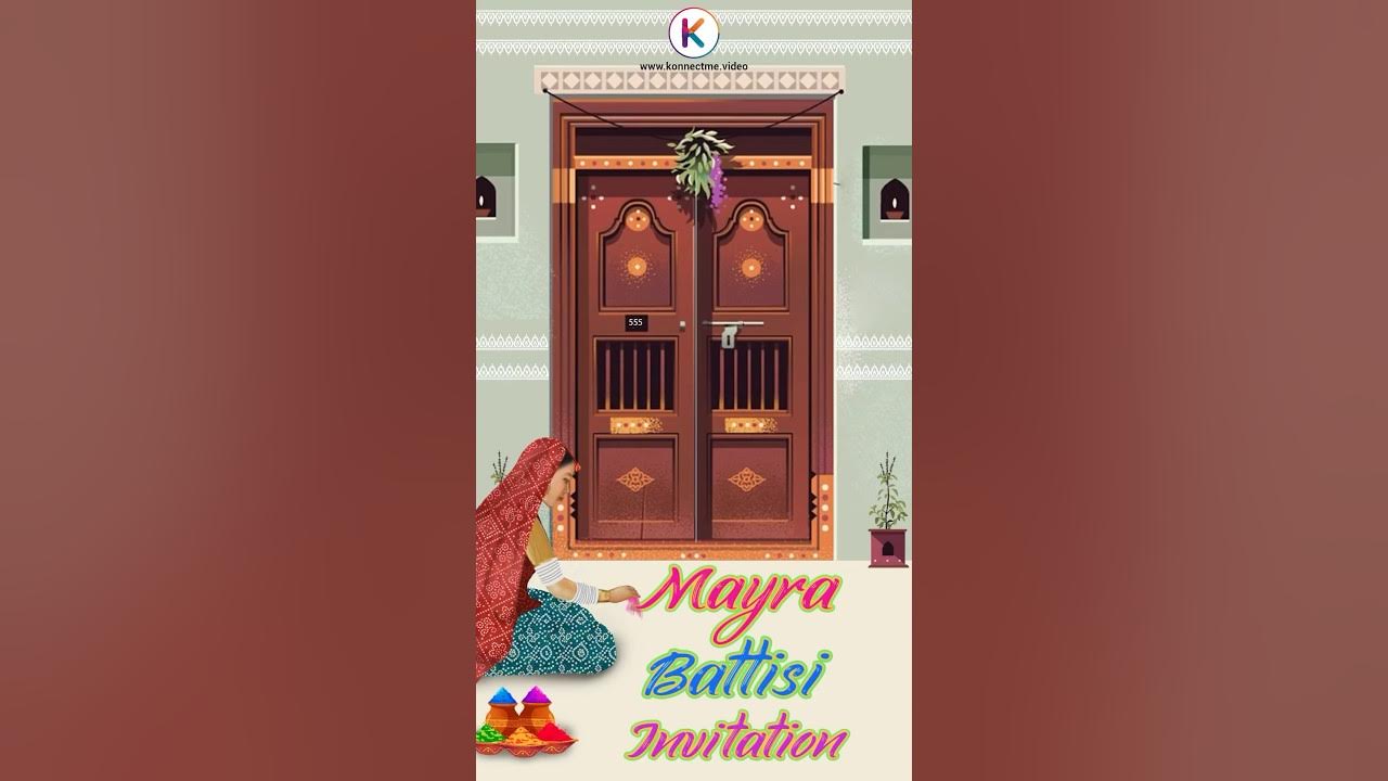 Mayra Invitation Mayra Nimantran Mayra Song Mayra Song Mayra Invitation Video Mayra