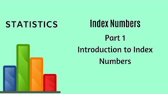 Index Numbers - YouTube