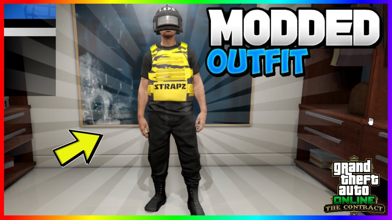*NEW* HOW TO GET STRAPZ MODDED OUTFIT IN GTA 5 ONLINE *AFTER PATCH 1.58 ...