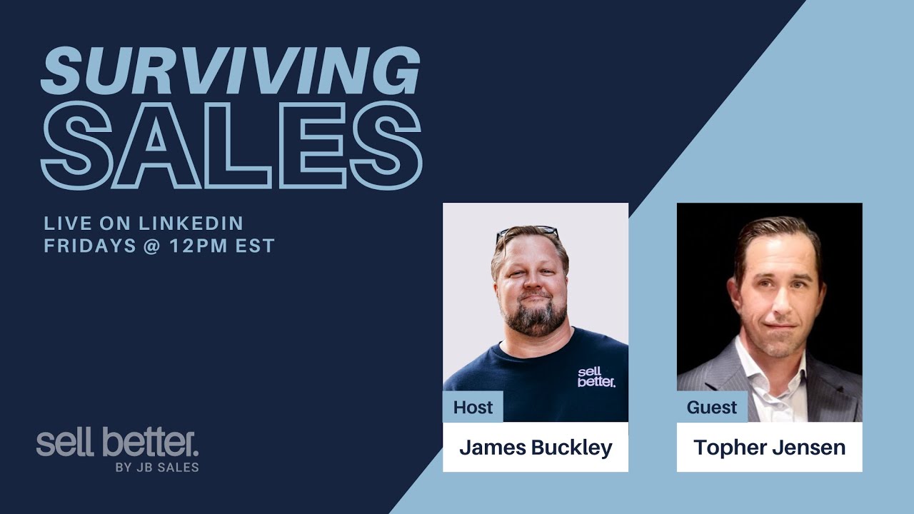 Surviving Sales Ep. 12 w/ James Buckley & Topher Jensen - YouTube Music
