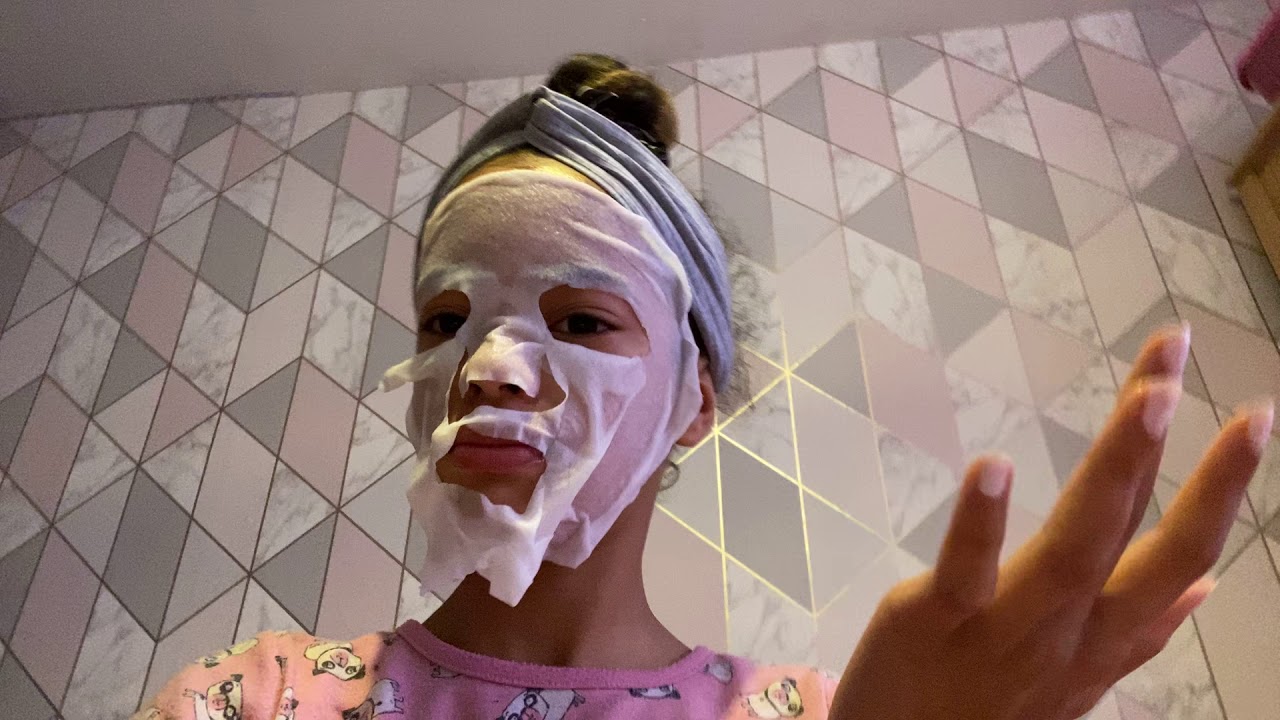 Weird face mask xx - YouTube