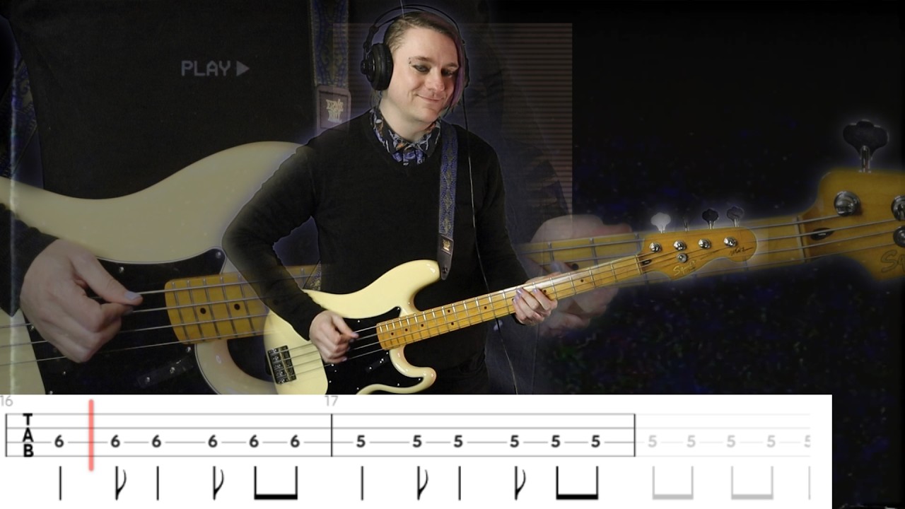 Misfits Hybrid Moments Bass Cover With Tabs Youtube