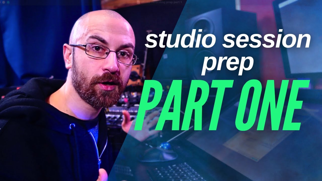 Preparing for a studio recording session (part one) - YouTube
