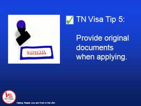Learn Everything About the TN Visa Application - YouTube