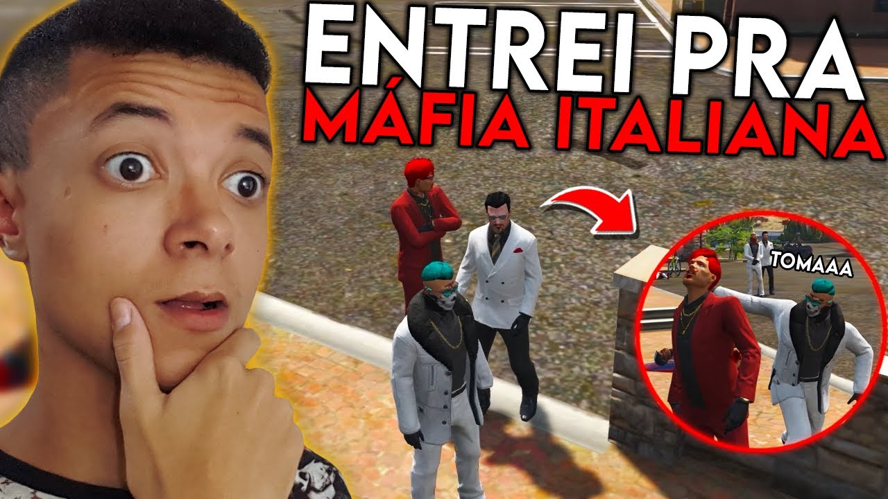 ENTREI PRA MÁFIA ITALIANA no GTA-RP (tomei facada) 😱 - YouTube