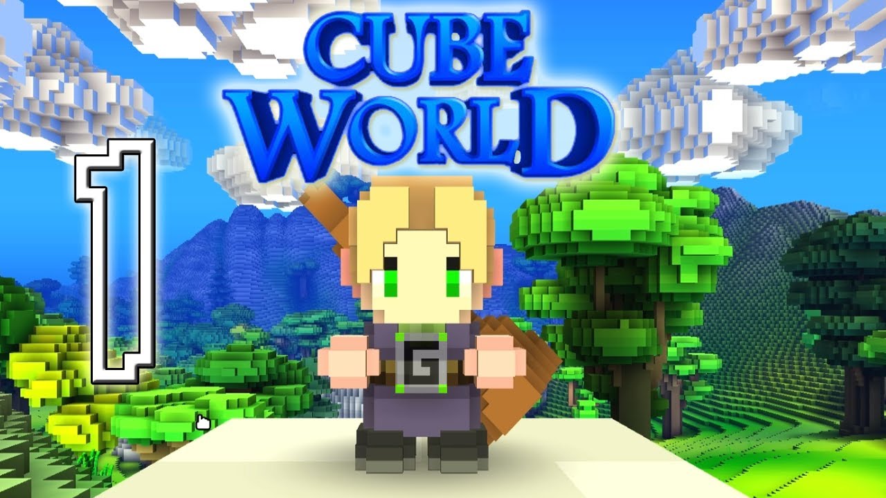 Cube World - E01 - Finding our City & TURTLES! - YouTube