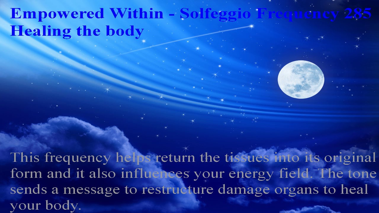 Solfeggio Frequency 285 Hz for Healing the Body - YouTube