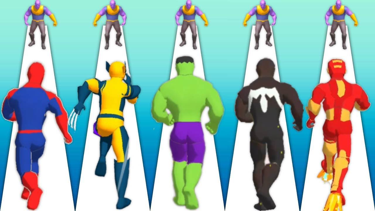 Monster Evolution, Mashup Hero, Superhero Pick 3D, Muscle Rush ...