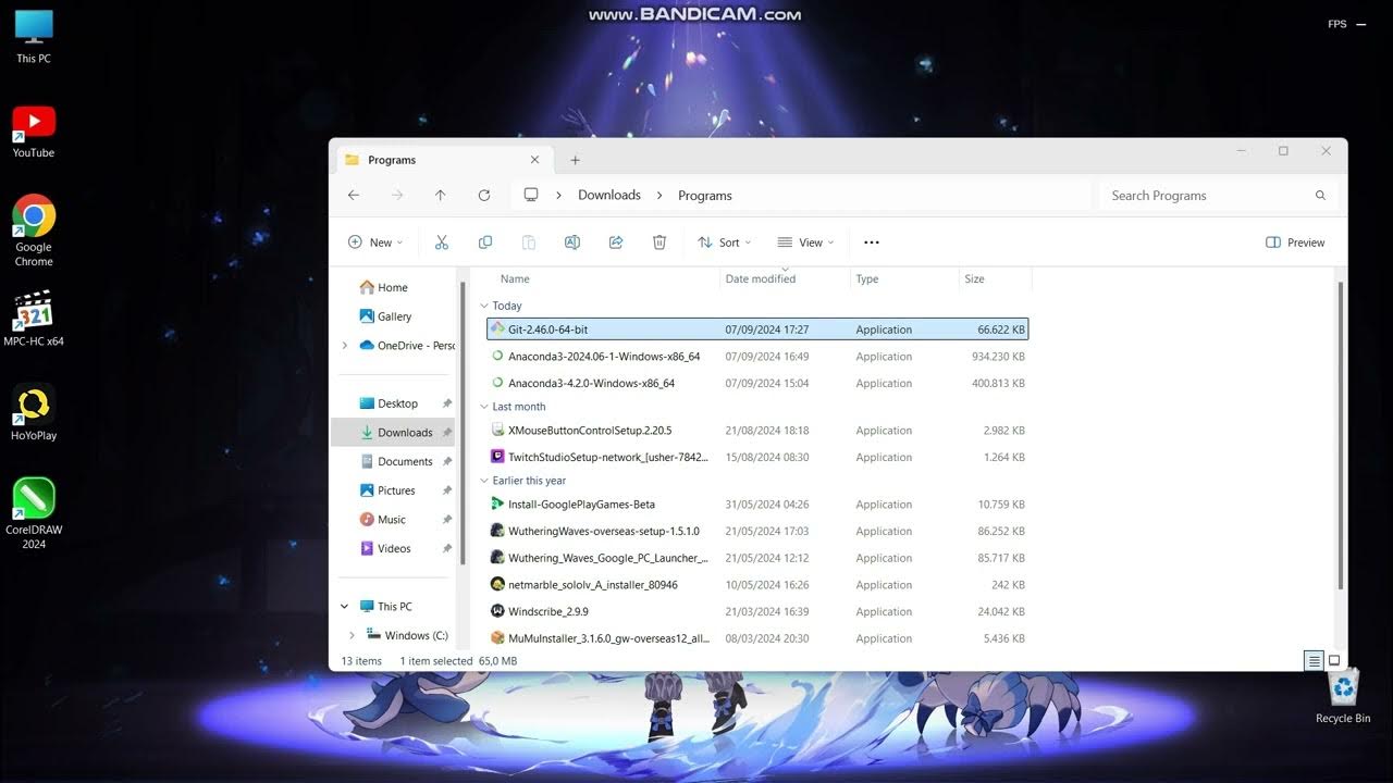 Tutorial Menginstall GitScm - YouTube