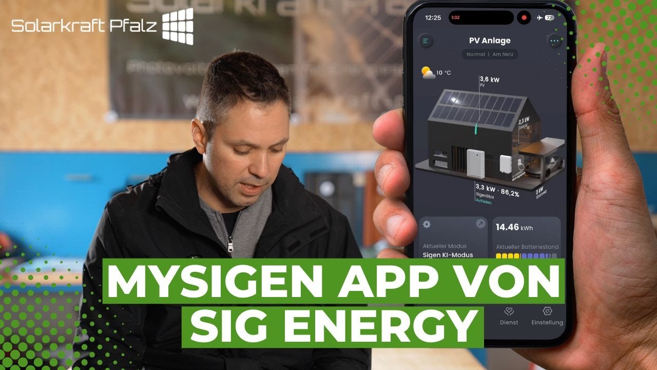 Die MySigen App von SIG Energy – Schritt für Schritt erklärt, basierend ...