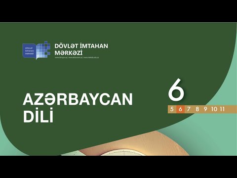 Azərbaycan Dili 6-cı sinif DİM-2025 Cavablar