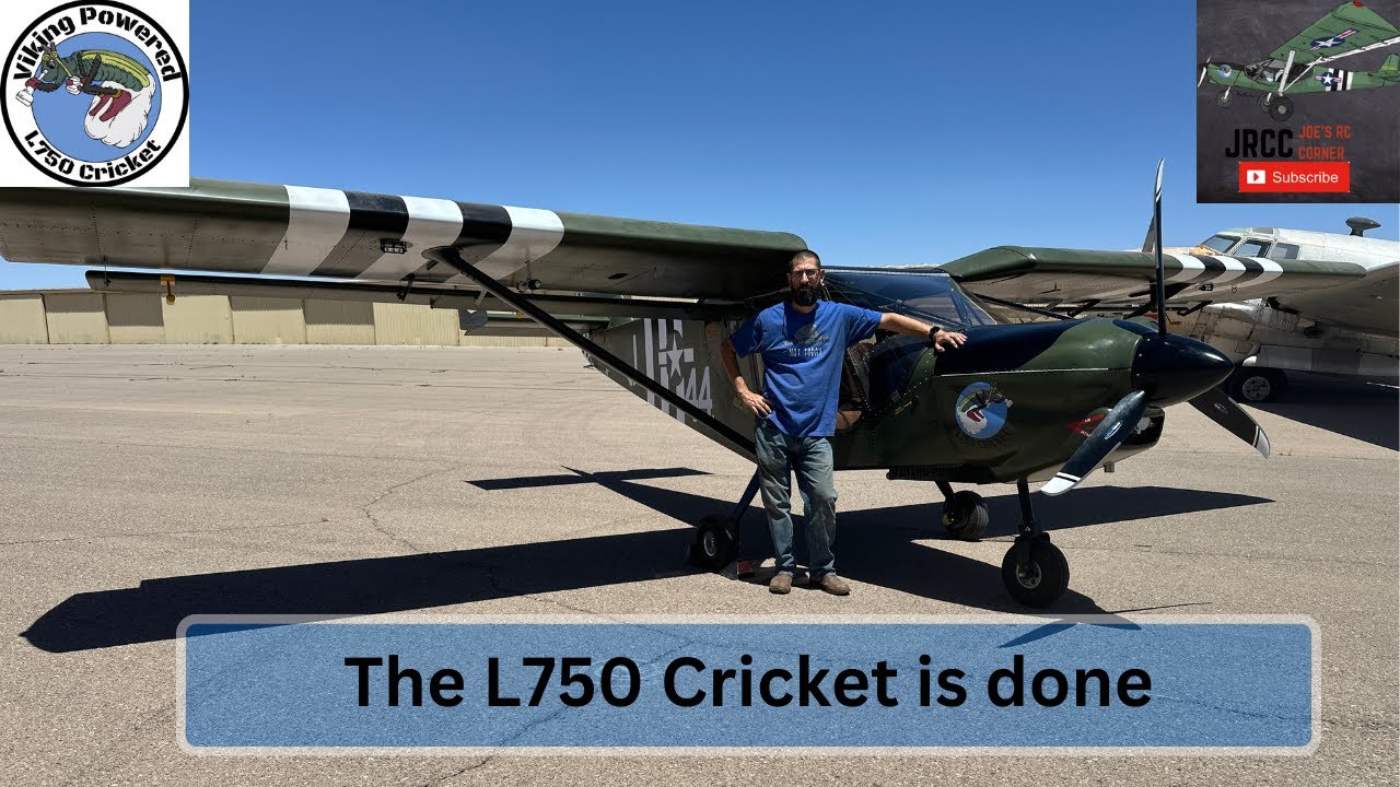 The L750 Cricket is Completed - YouTube