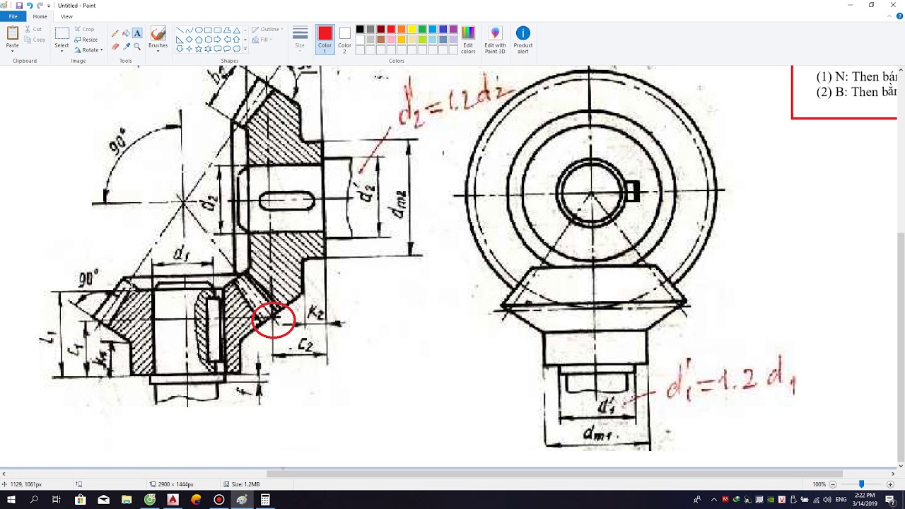 Hướng dẫn vẽ bánh răng côn | Guide to drawing bevel gears | LINH ...