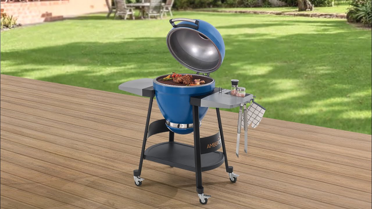 [How-to Install] AmberCove 20" BBQ Portable Charcoal Grill with Smoker, Removable Grate Assembly ...