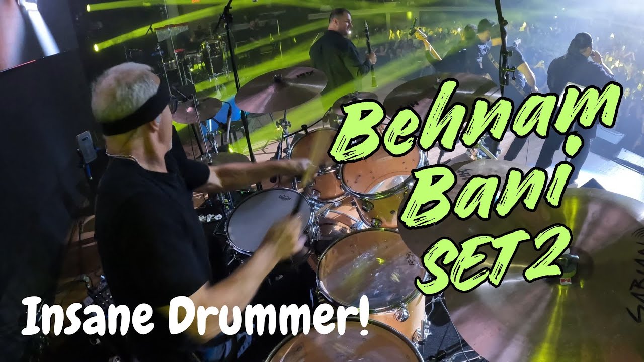 Behnam Bani in DC Set 2 - Insane Drummer Dave Haddad - YouTube