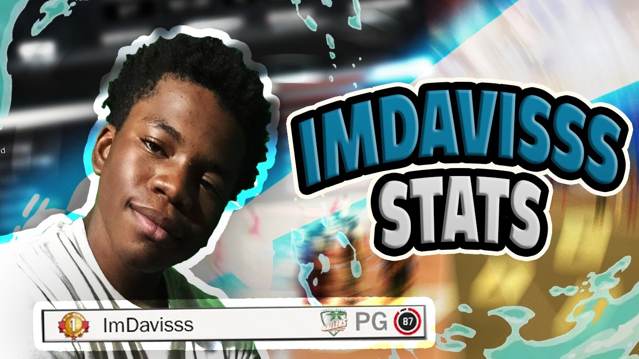 ImDavisss MyPark Stats!!! | NBA 2K17 - YouTube