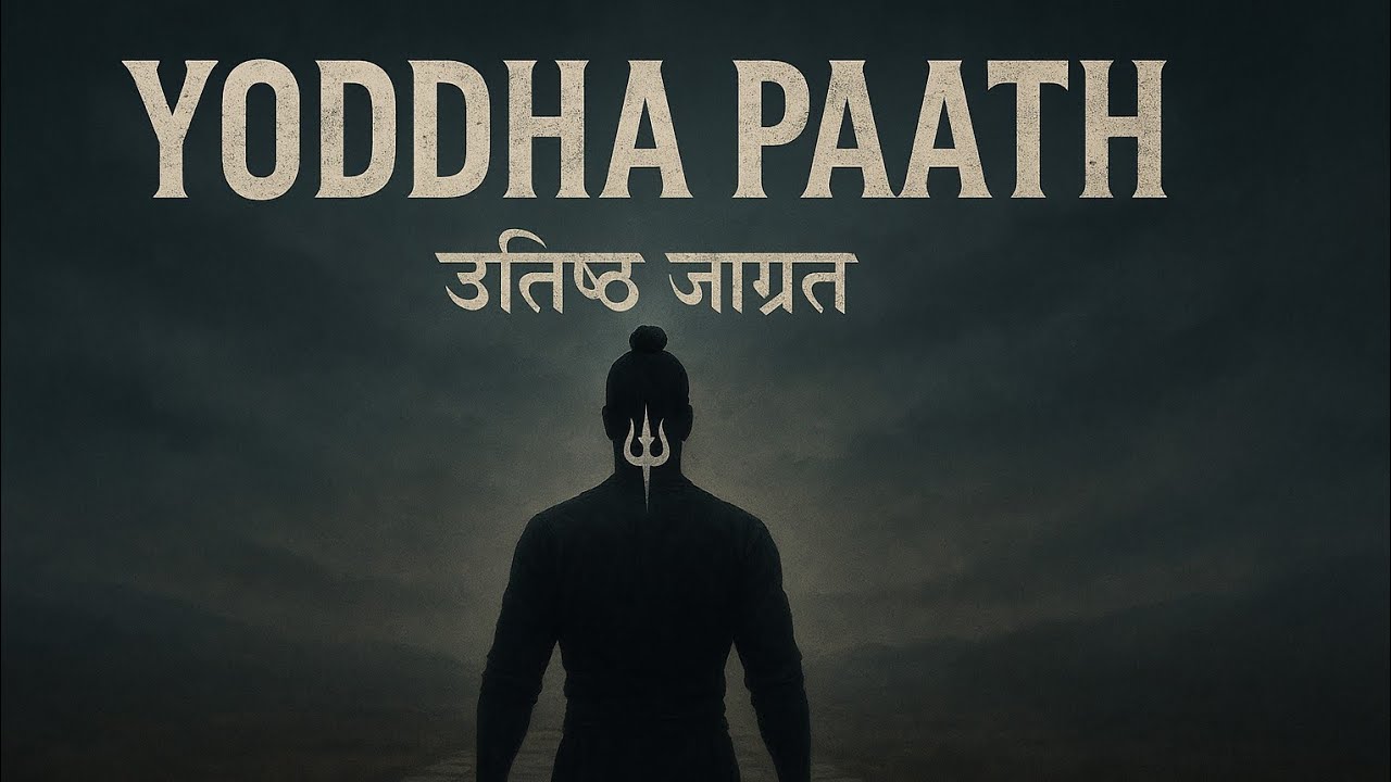 YODDHA PAATH 🔱 | Sanskrit–Hindi Warrior Rap | shiv energy | Sannatse ...