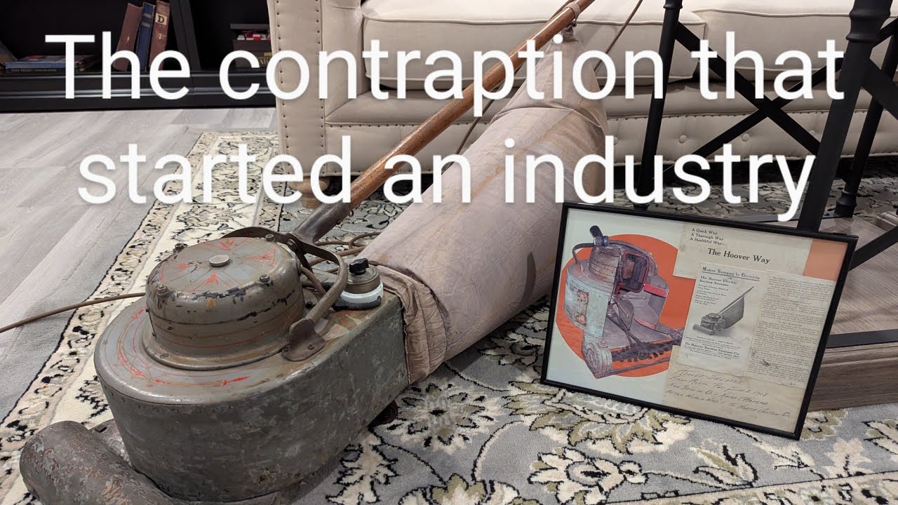 The Hoover Model O, 1909 - YouTube