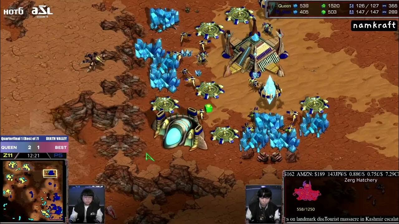 🔥🔥🔥ASL S19 Quarterfinal 1 Set 4 @ Death Valley | Starcraft Commentary - YouTube