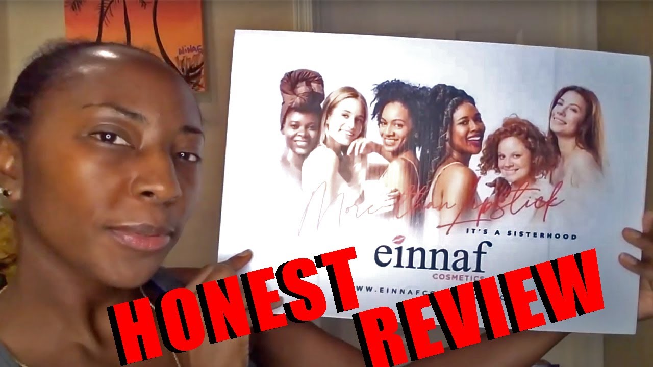 Einnaf Cosmetics HONEST UNBOXING REVIEW - YouTube