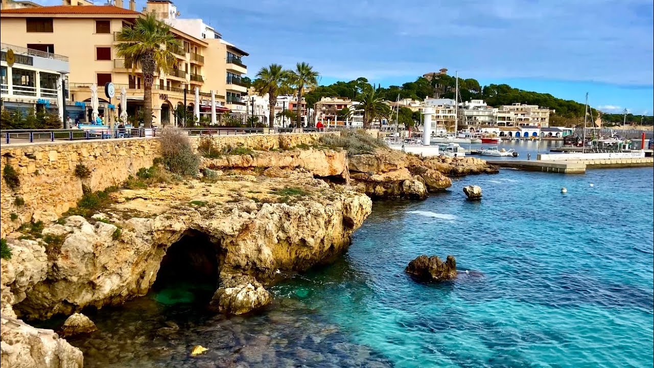 Cala Ratjada ️ Son Moll Strand 🌴 Mallorca Top Ort 🇪🇸 Januar 2024 bis 24 ...