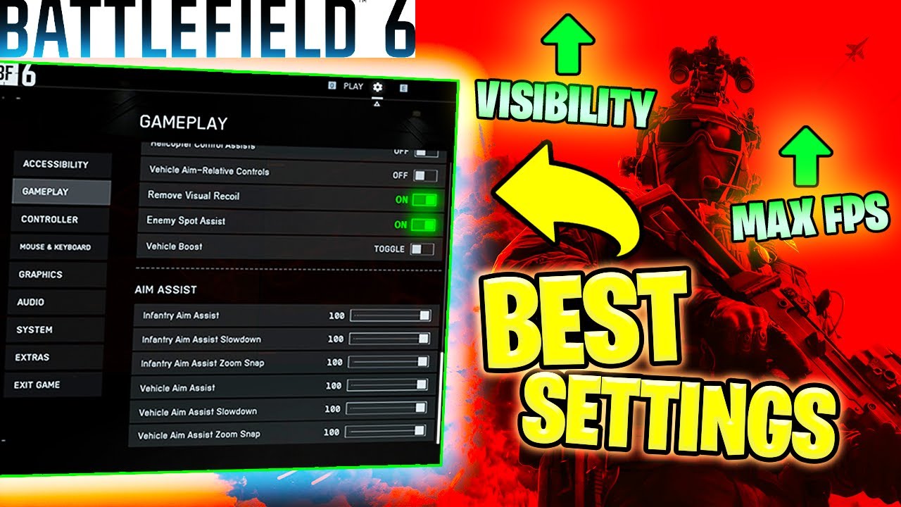 Battlefield 6 PC: BEST Settings for MAX FPS, Clarity & Performance ...