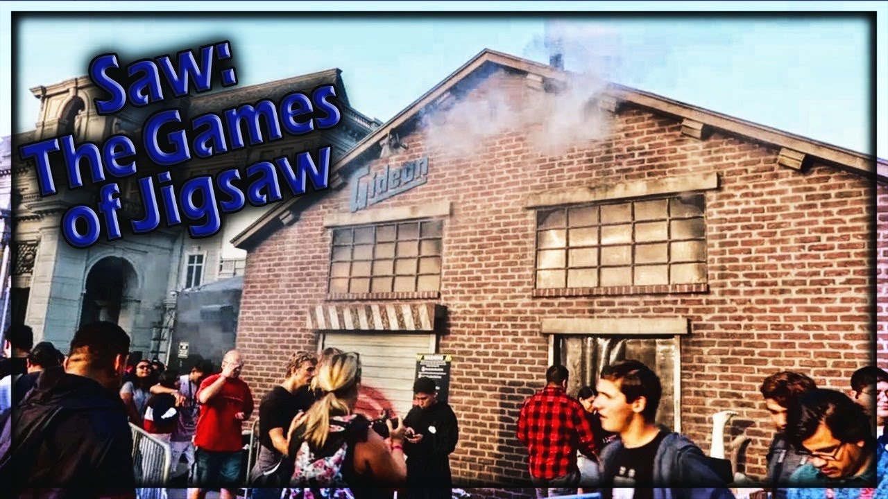SAW: THE GAMES OF JIGSAW Maze Walkthrough at Halloween Horror Nights ...