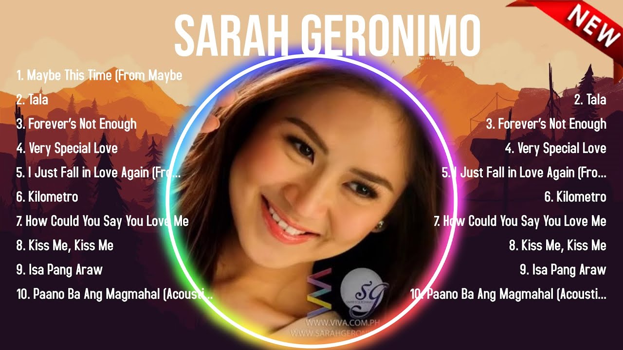 Top 10 songs Sarah Geronimo 2024 ~ Best Sarah Geronimo playlist 2024 - YouTube