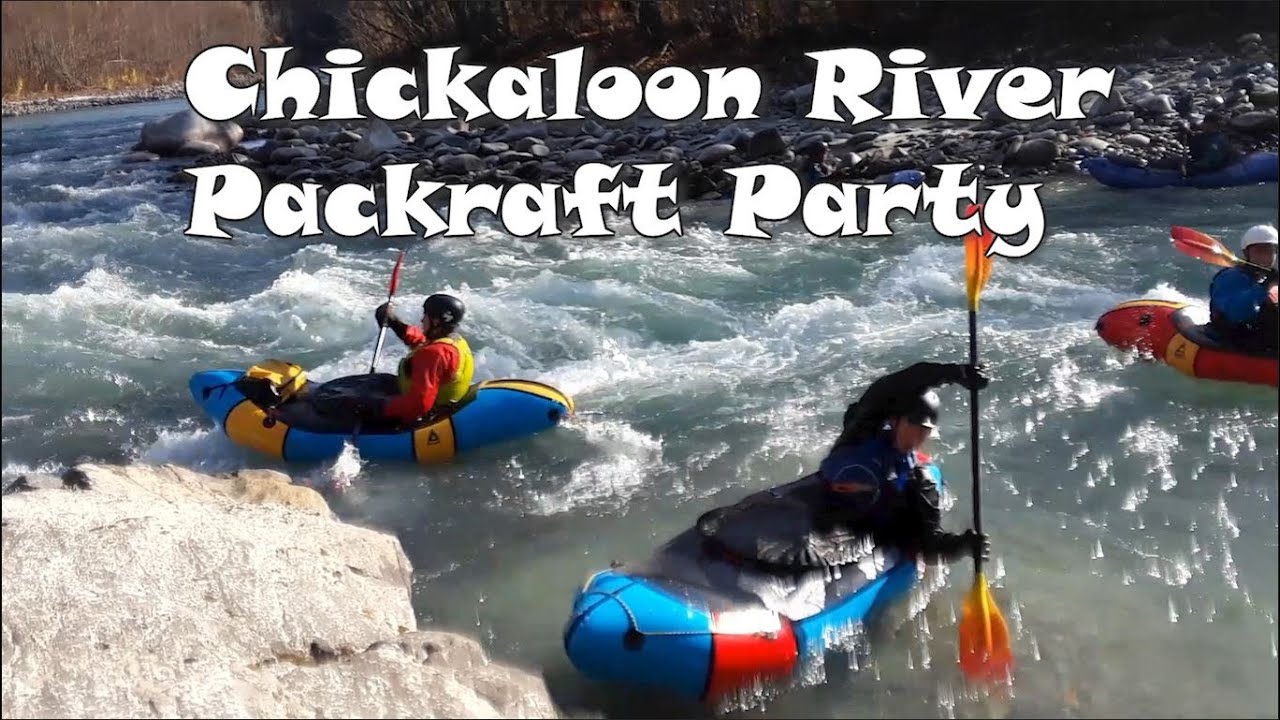 Chickaloon River Packraft Party - YouTube