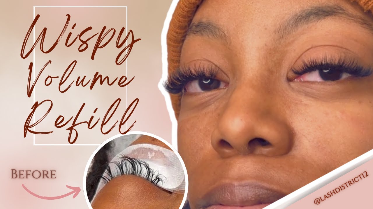 WISPY VOLUME REFILL | Lash With Me | Natural Volume Lashes - YouTube