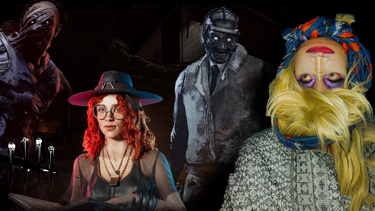 An upside-down Queen of Scream faces down a Bubba and Doc in Haunted by ...