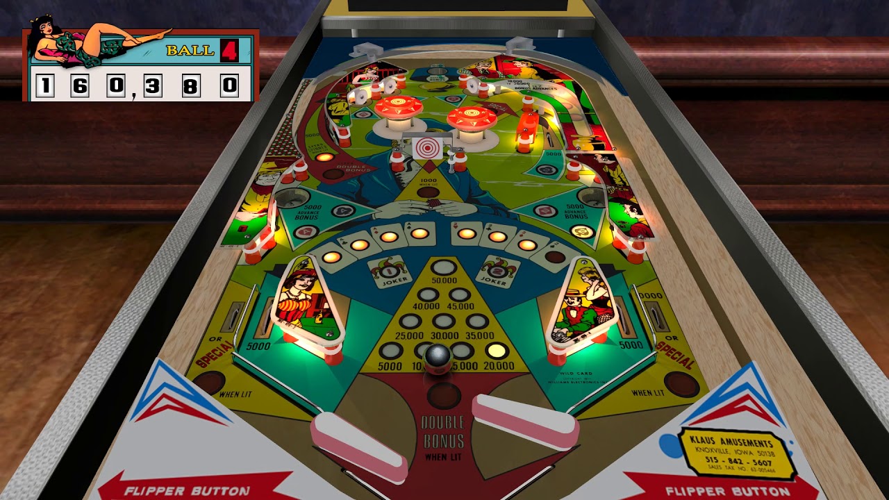 Pinball Arcade: WILD CARD - YouTube
