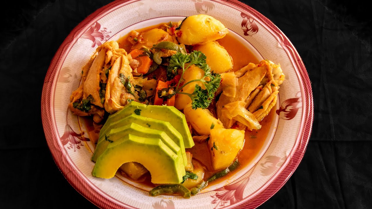 Potato Hot Pot with Mushrooms and Chicken. This is how I make it. Try ...