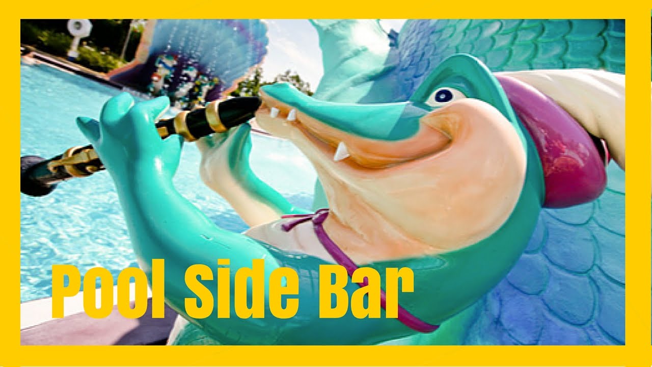 MARDI GROGS POOL BAR AT DISNEY'S PORT ORLEANS FRENCH QUARTER RESORT ...
