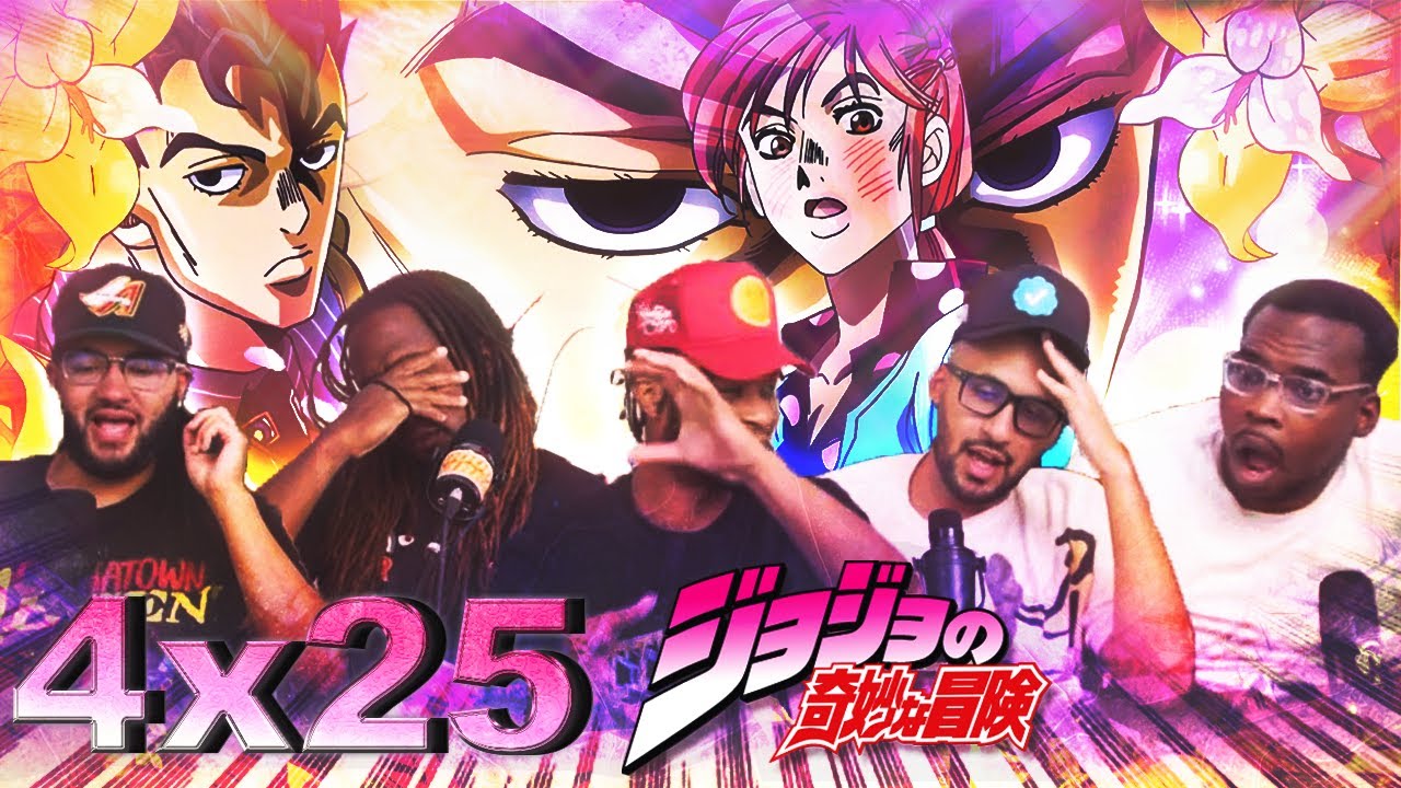 KIRA'S NEW FAMILY! JJBA Part 4 Ep 25 REACTION! "Atom Heart Father ...