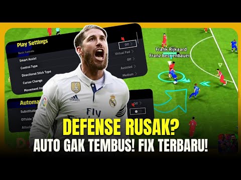 Defense eFootball 2026 Hancur?! Setting Ini Bikin Gak Bisa Ditembus!