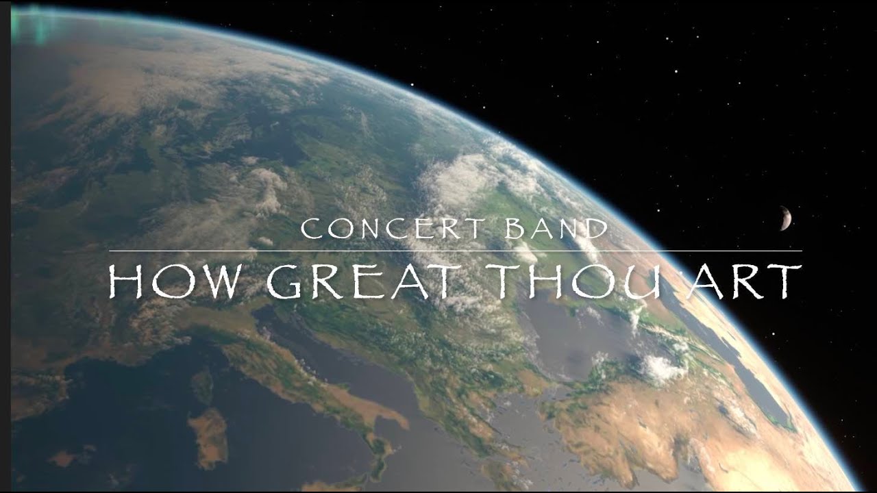 How Great Thou Art - (Concert Band) - arranged by Geoff Kingston & Ian ...