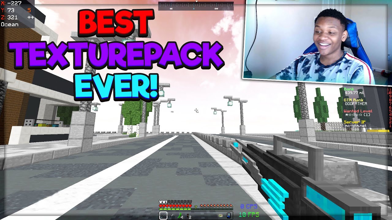 Winging for the first time + Using a staffs texture pack - Minecraft ...