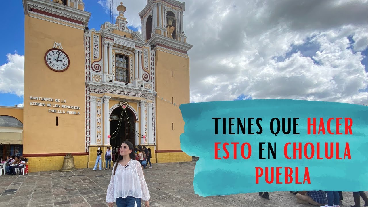 ¿Qué hacer en Cholula , Puebla? Conociendo la Pirámide de Cholula - YouTube