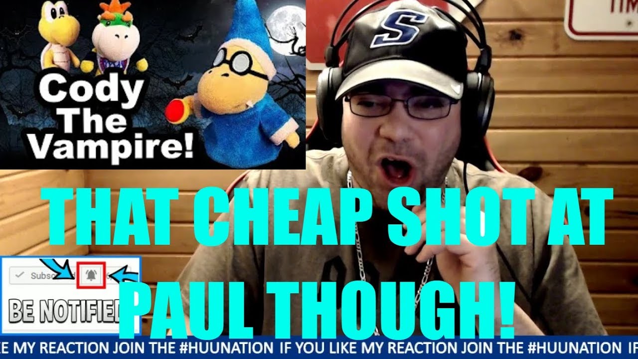 SML Short: Cody The Vampire! reaction - YouTube