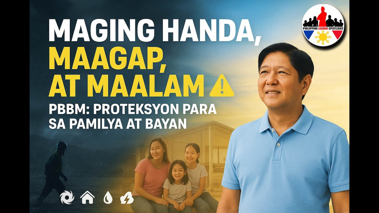 “PBBM: Kahandaan ang Susi sa Bagong Pilipinas | Sama-sama Tayong Ligtas ...