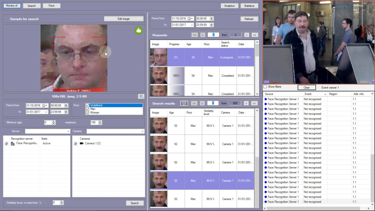 Intellect Face Recognition - YouTube