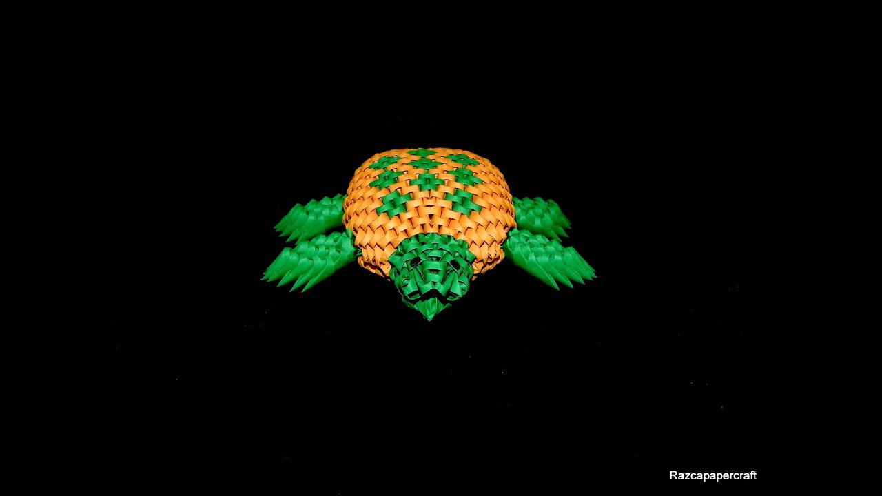 How To Make 3d Origami Turtle Part2 YouTube how-to-make-3d-origami-turtle-part2-youtube