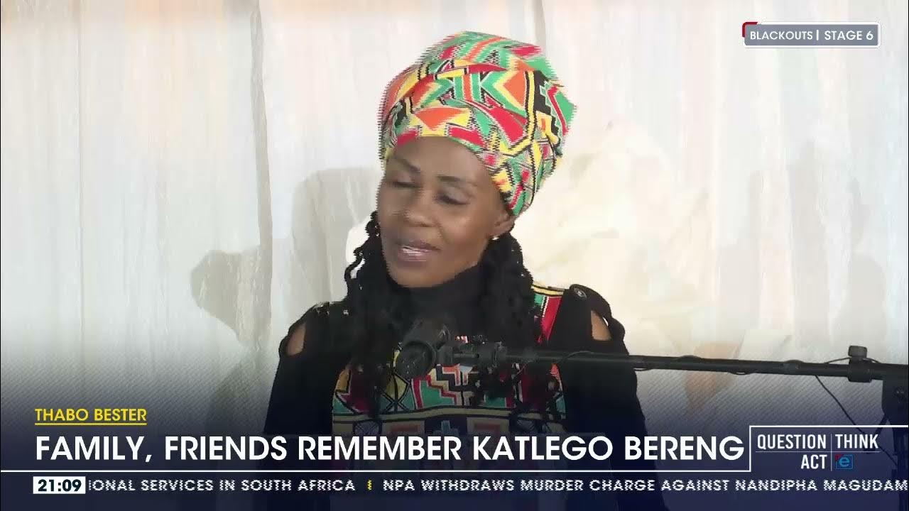 Thabo Bester | Family, Friends remember Katlego Bereng - YouTube