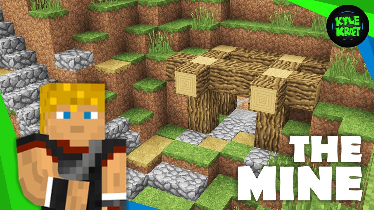 Building a Minecraft Survival Base | Ep. 03 | The Mineshaft! - YouTube