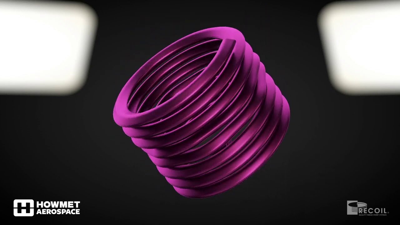 Recoil Locking Insert Tanged Installation - YouTube