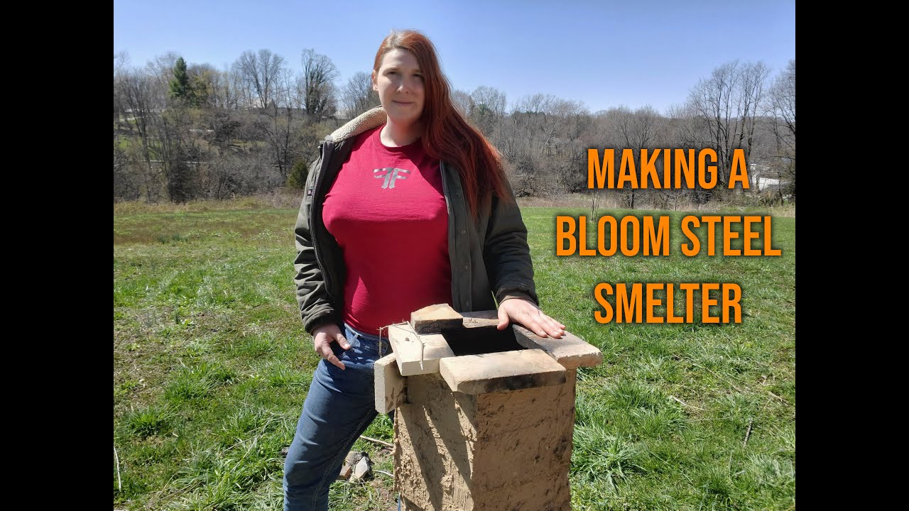 making a bloom steel smelter - YouTube